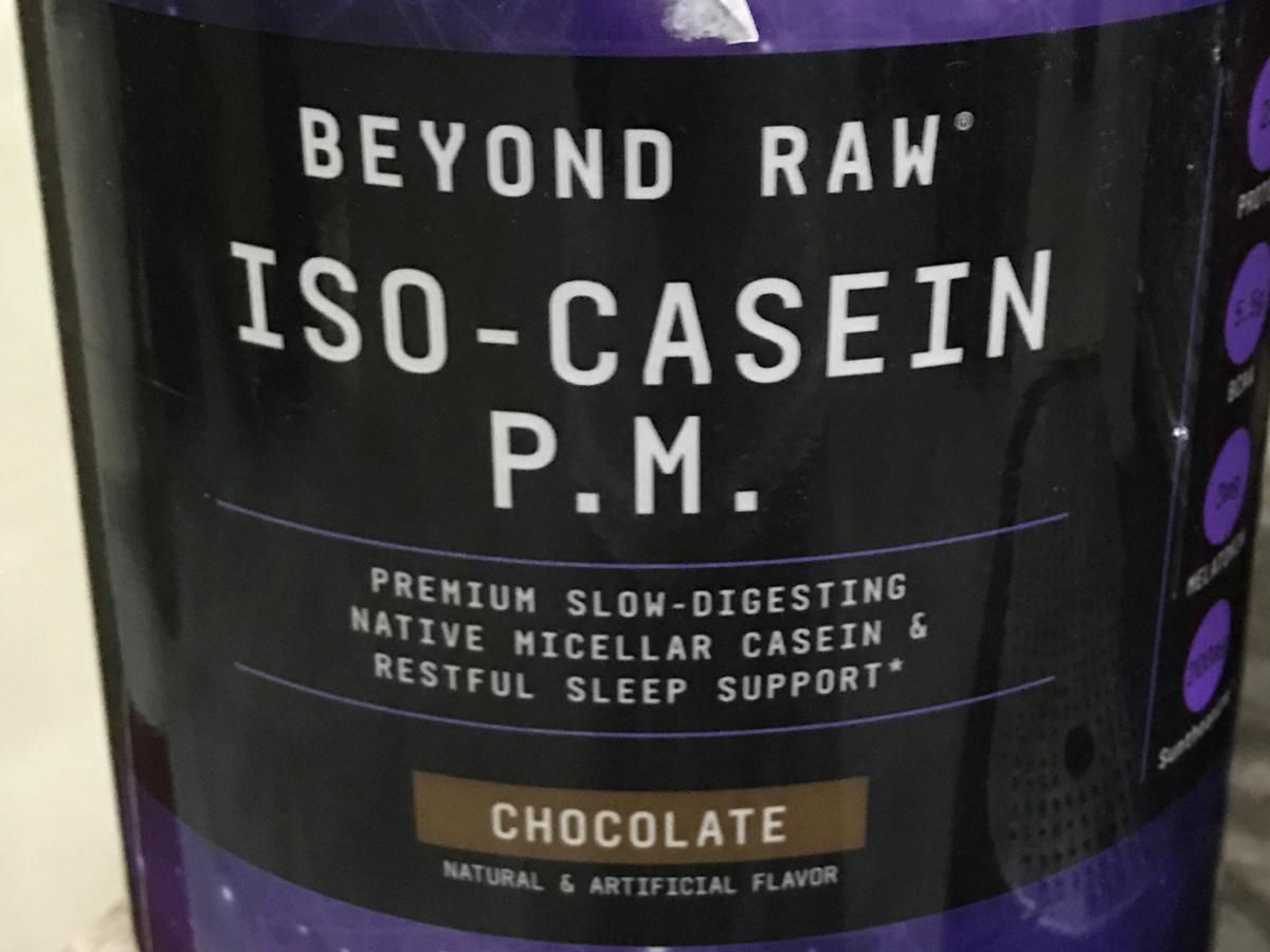 Iso - Casein Pm, Chocolate Nutrition Facts - Eat This Much