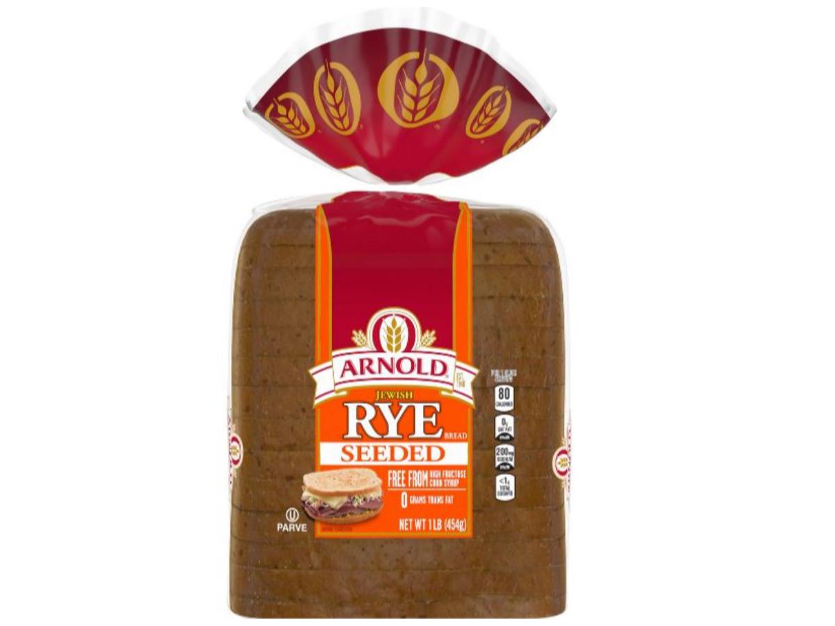 Jewish Rye Bread, Seeded Nutrition Facts - Eat This Much