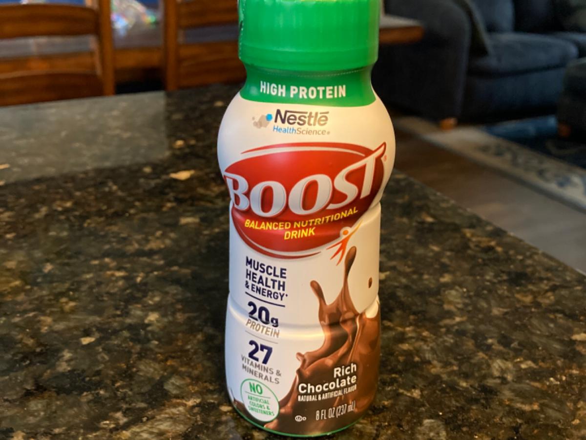 Boost Complete Nutrition Drink, Rich Chocolate Nutrition Facts - Eat ...