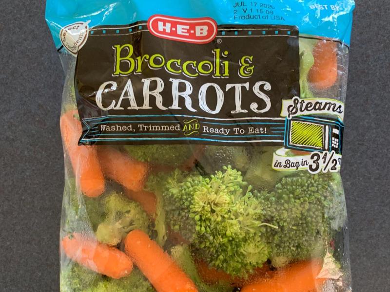 H-e-b Broccoli & Carrots Nutrition Facts - Eat This Much