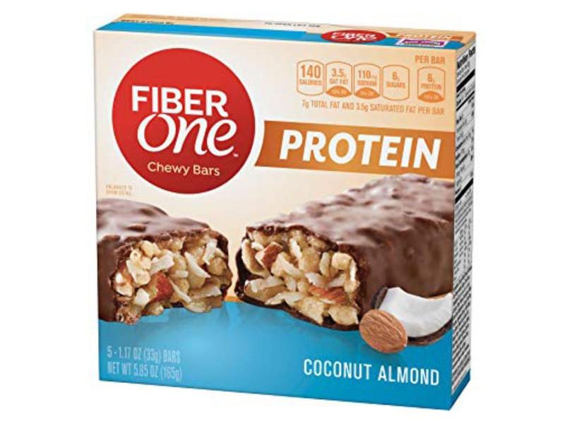 Fiber One Protein Coconut Almond Chewy Bar Nutrition Facts - Eat This Much