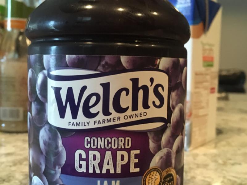 Welch's Concord Grape Jam Nutrition Facts - Eat This Much