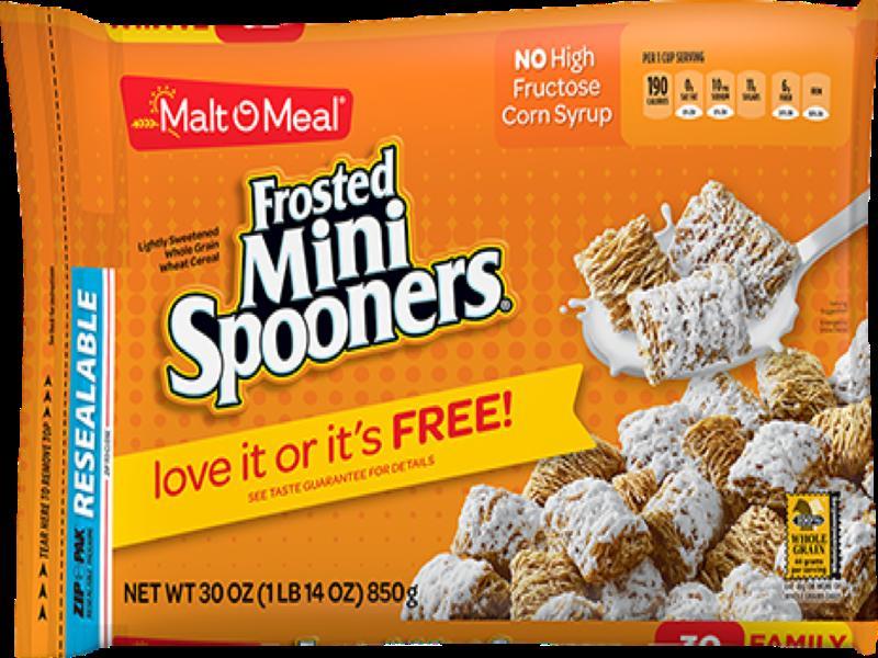 Mini Spooners Frosted Whole Grain Wheat Cereal Nutrition Facts - Eat ...