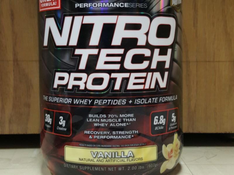 Nitro Tech Protein Powder Nutrition Facts | Besto Blog