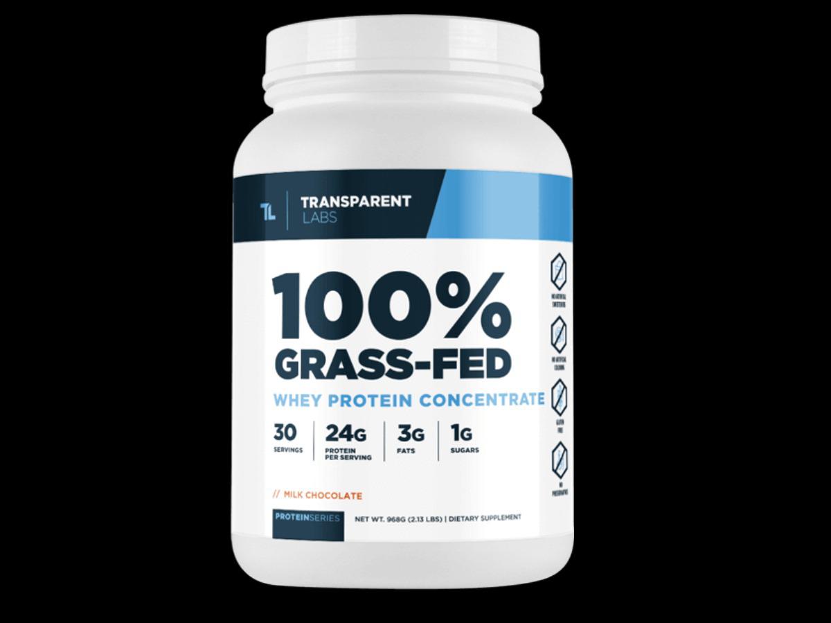 100% Grass-Fed Whey Protein Concentrate Nutrition Facts - Eat This Much